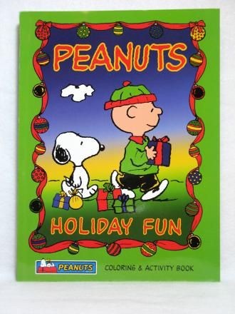 peanuts gang coloring book