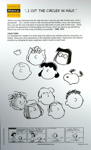 Peanuts Charles M. Schulz Museum Activity Sheet - Characters' Emotions ...